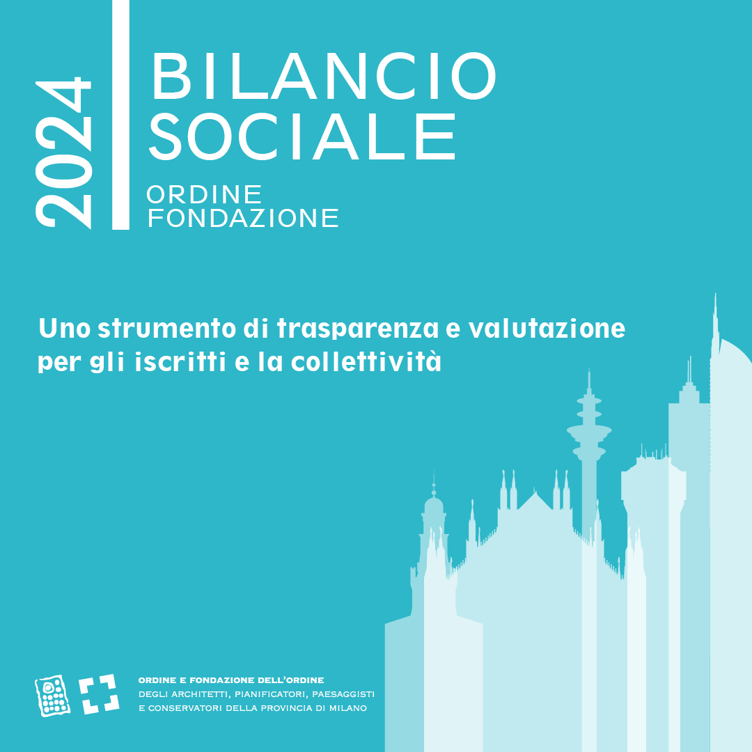 Bilancio Sociale 2024-2025 | Ordine degli Architetti
